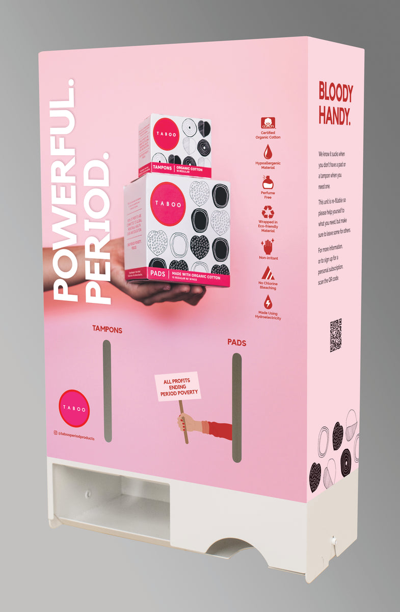 Period Product Dispensing Unit - Large – TABOO Period Products
